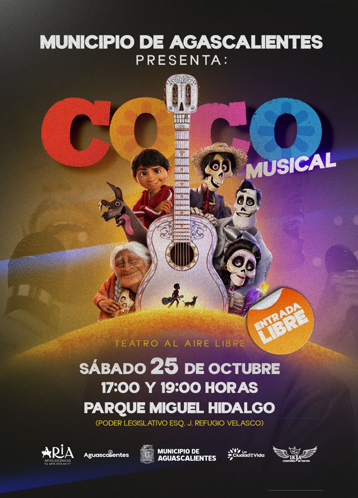 “COCO, EL MUSICAL QUE ILUMINARÁ EL PARQUE MIGUEL HIDALGO CON MÚSICA ...